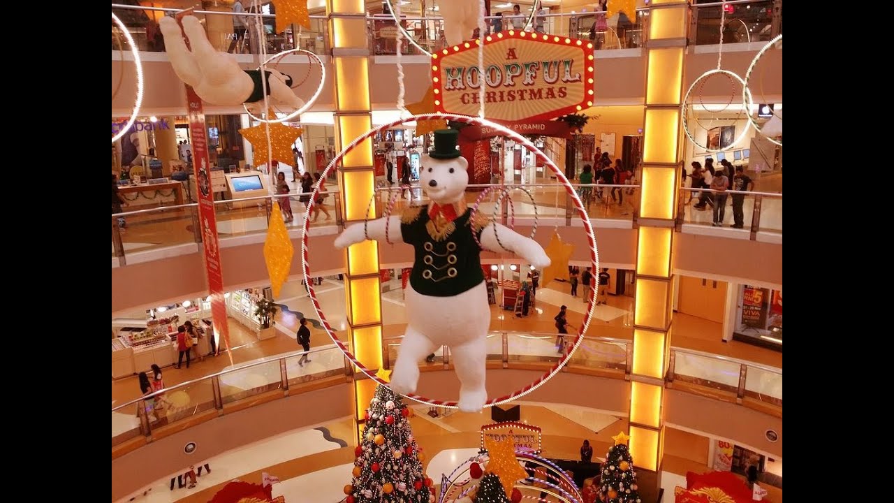 Sunway Pyramid Christmas Deco 2014 (Ultra HD 4K) - YouTube