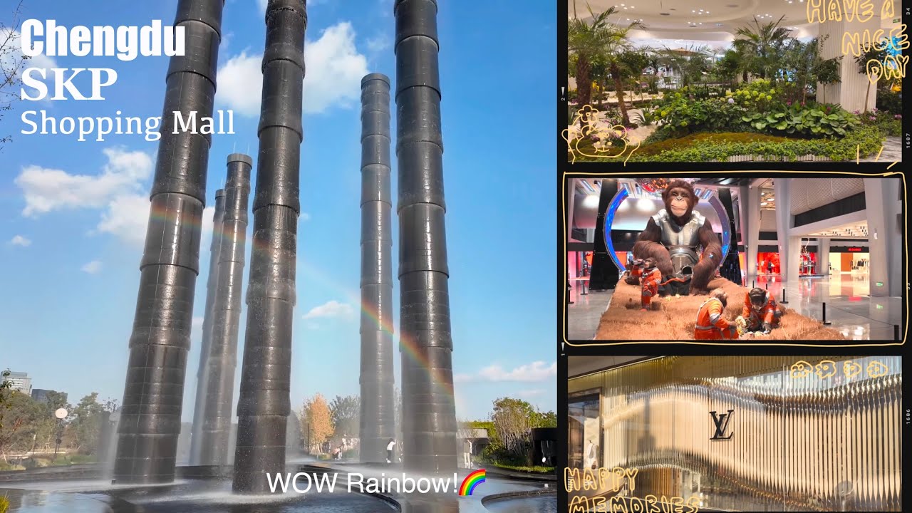 Chengdu China| 4K Chengdu SKP Walk,Asia Largest Luxury Sunken Shopping ...