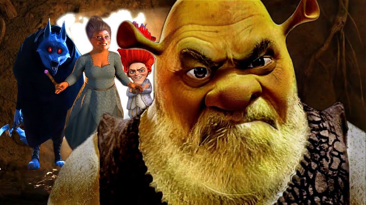 SHREK 5 (PARTE 2) | LA MU3RTE APARECE | LIGA DE VILLANOS | SHREK BUSCA ...