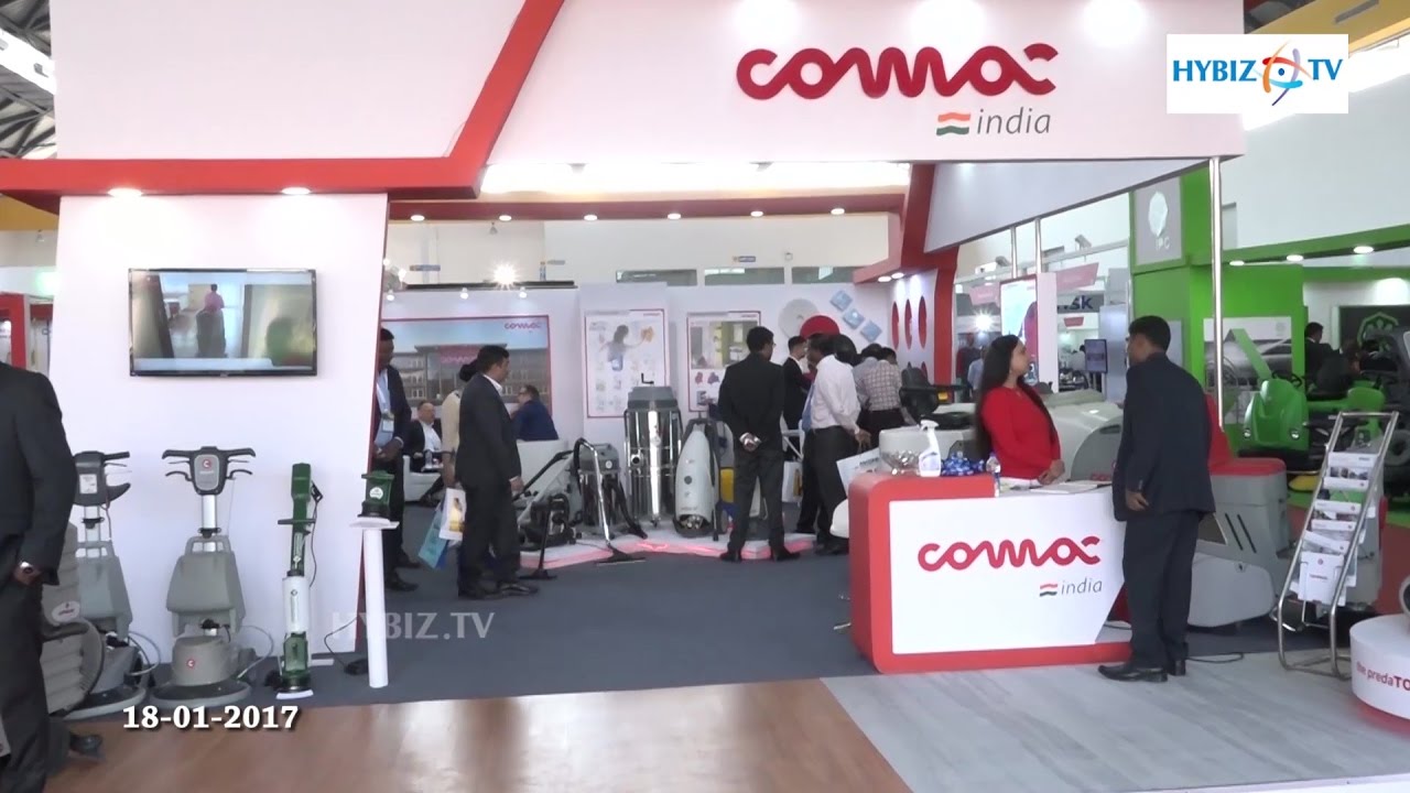 Comac India | Clean India Show 2017 Hitex Hyderabad | hybiz - YouTube
