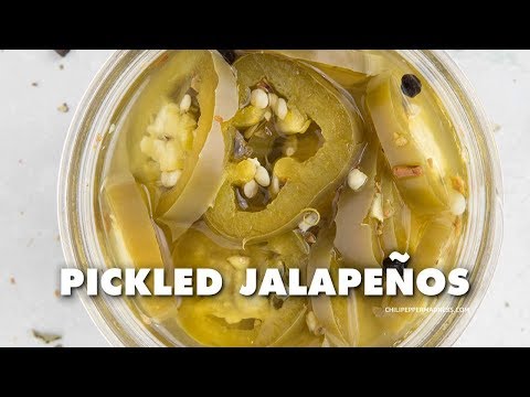 Pickled Jalapenos Recipe #shorts