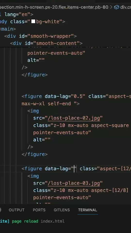 ELASTIC PARALLAX con ScroolSmoother GSAP Plugin - YouTube
