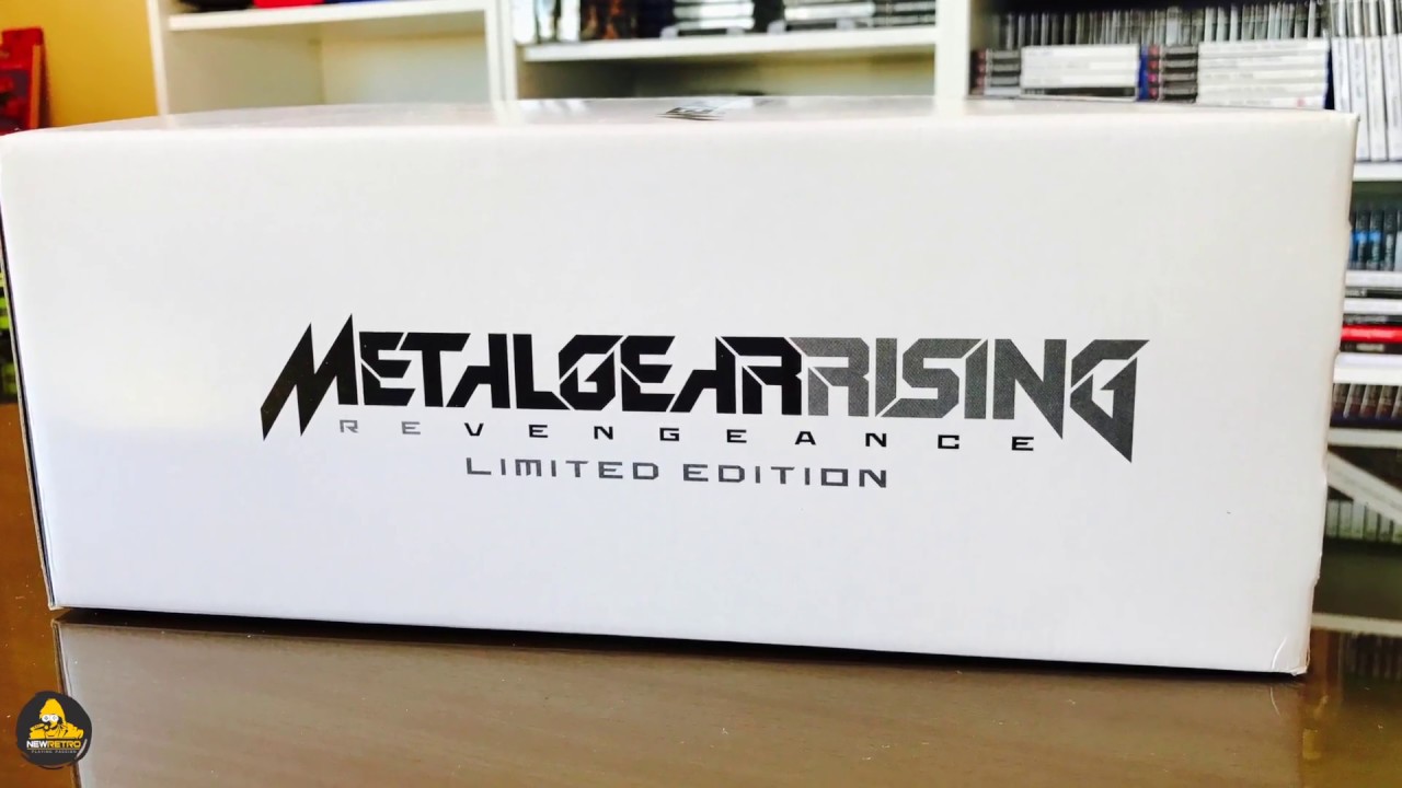 Metal Gear Rising Collector's Edition UNBOXING!!! - YouTube
