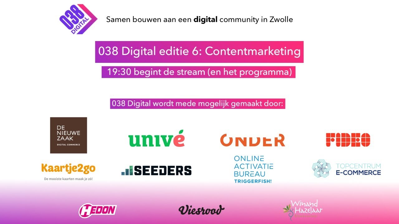 038 Digital | editie 6: contentmarketing | Carlijn Postma van The Post ...