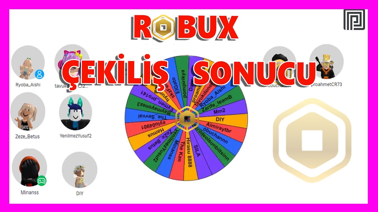 R🌕BUX ÇEKİLİŞİ SONUCU 🎉🎈 - RAMELA ROBLOX - YouTube