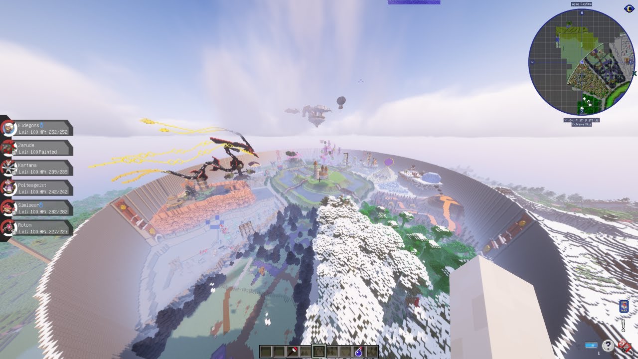 CONSTRUINDO O MELHOR MAPA DE PIXELMON DO BRASIL #minecraft #cobblemon # ...