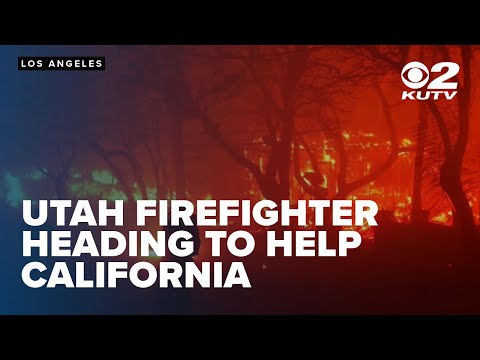 Utah firefighter heading to California speaks about wildfire response ...