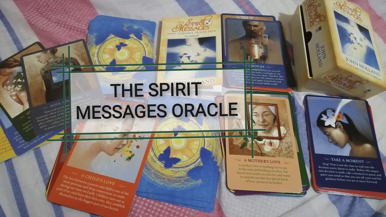 The Spirit Messages Oracle Cards (by John Holland) ~ Unboxing + Flip ...