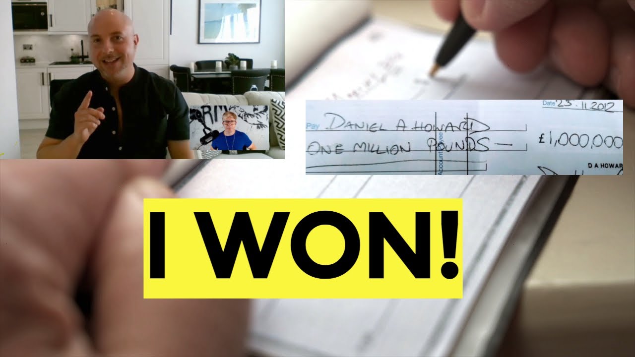 I WROTE A CHECK FOR 1 MILLION AND THEN WON IT! - YouTube