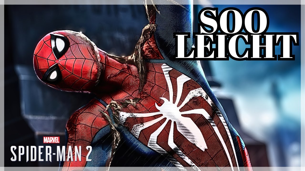 So spielt ein WAHRER GAMER SPIDER - MAN 2!- Leicht, Leichter, SPIDER ...