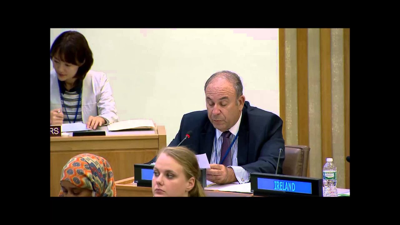 Israeli Ambassador Nimrod Barkan and Youth Delegate Rasha Athamni ...