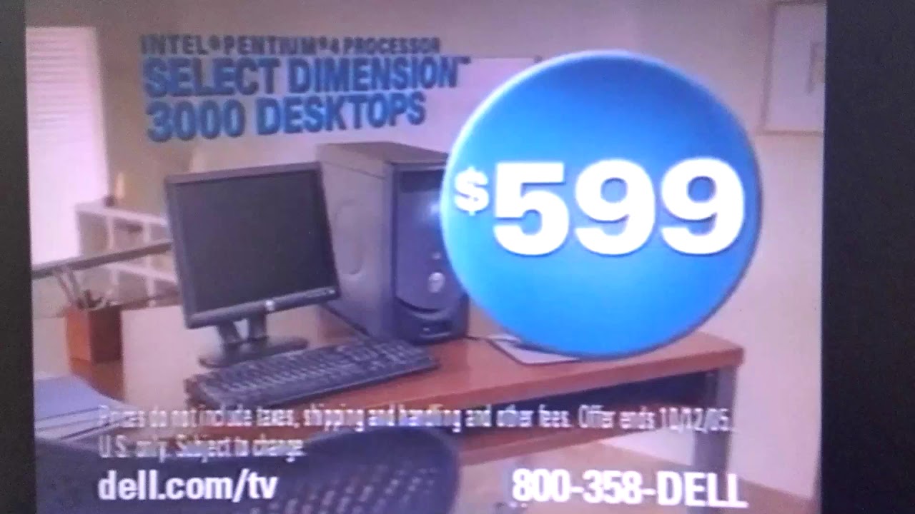 Dell Television Commercial 2005 - YouTube
