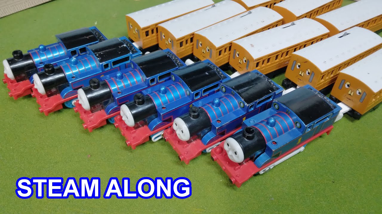 Steam Along Thomas y sus amigos Trackmaster - YouTube