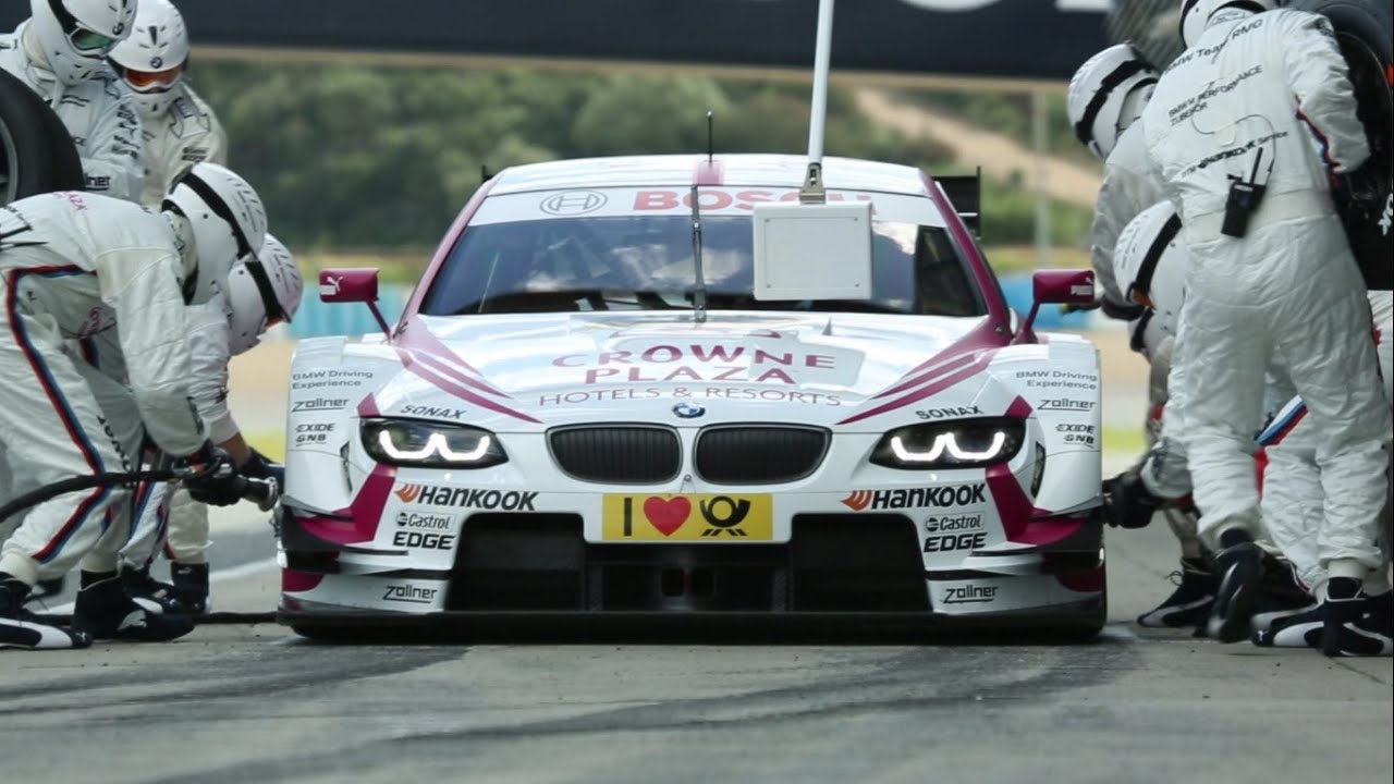 BMW DTM Fast Pit stops - YouTube