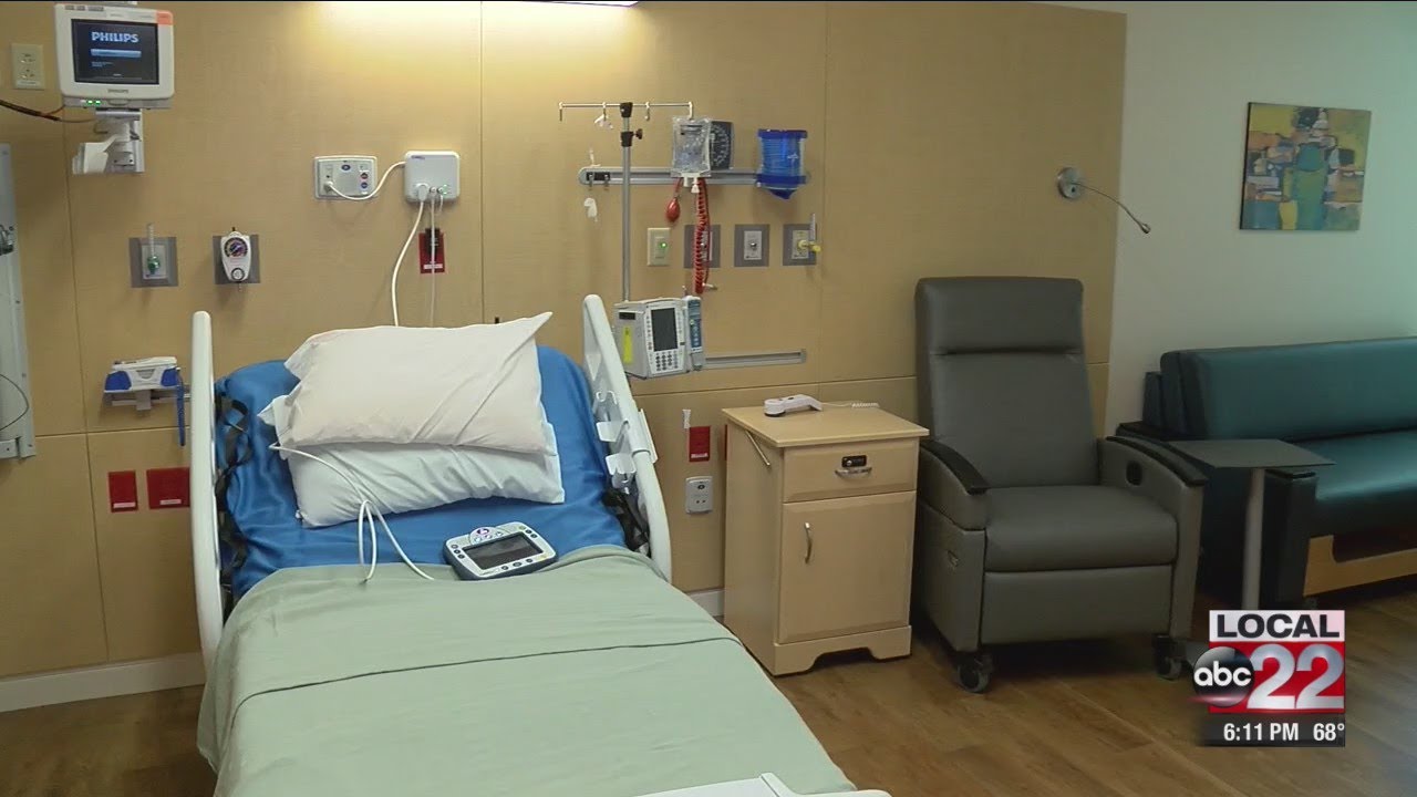 UVM Medical Center unveils new 128-room facility - YouTube