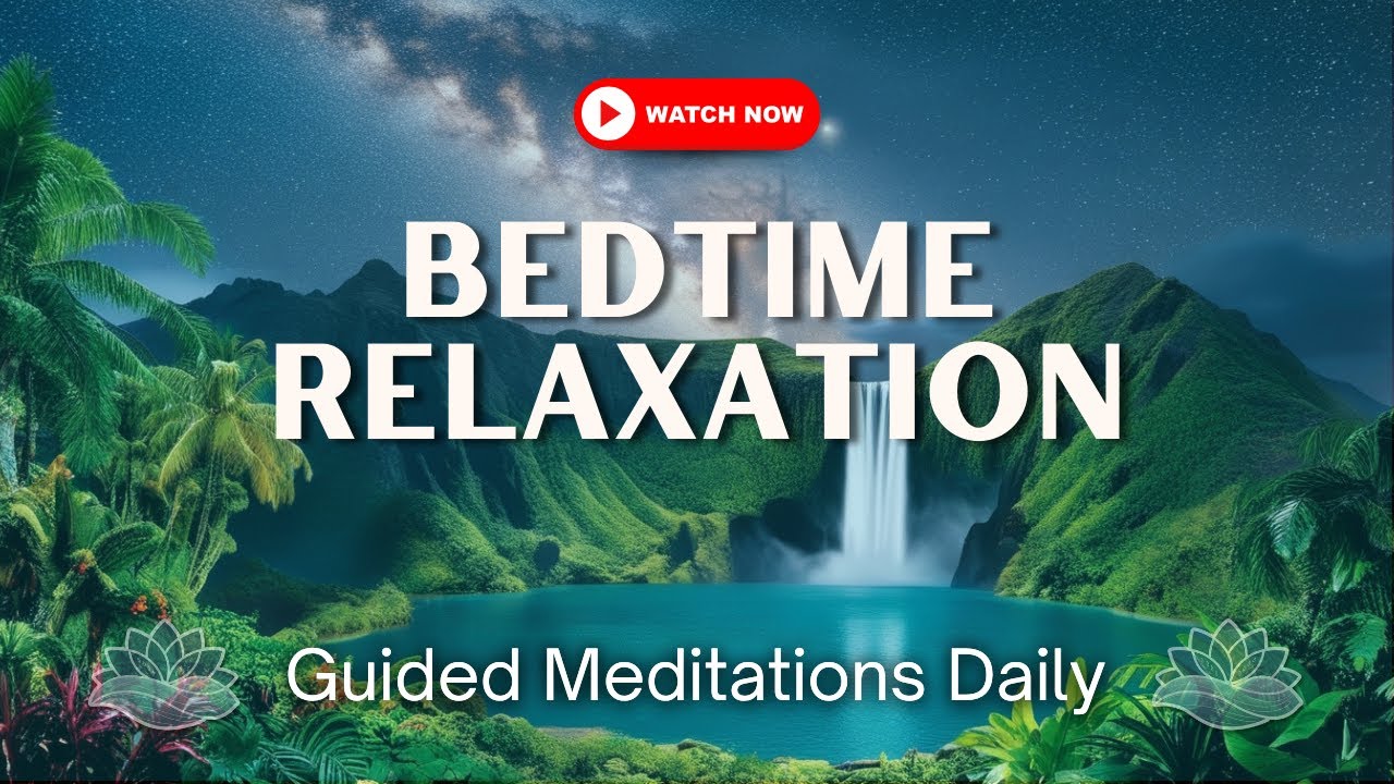 🌙 Positive Affirmation Deep Sleep Meditation | Guided Evening ...