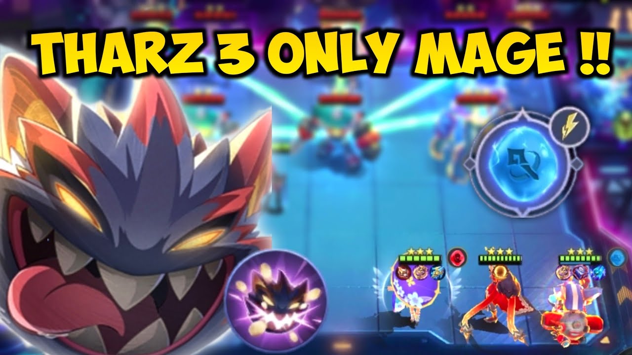 ONLY HERO MAGE THARZ SKILL 3 META MAGIC CHESS COMBO TERBARU 2023 ...