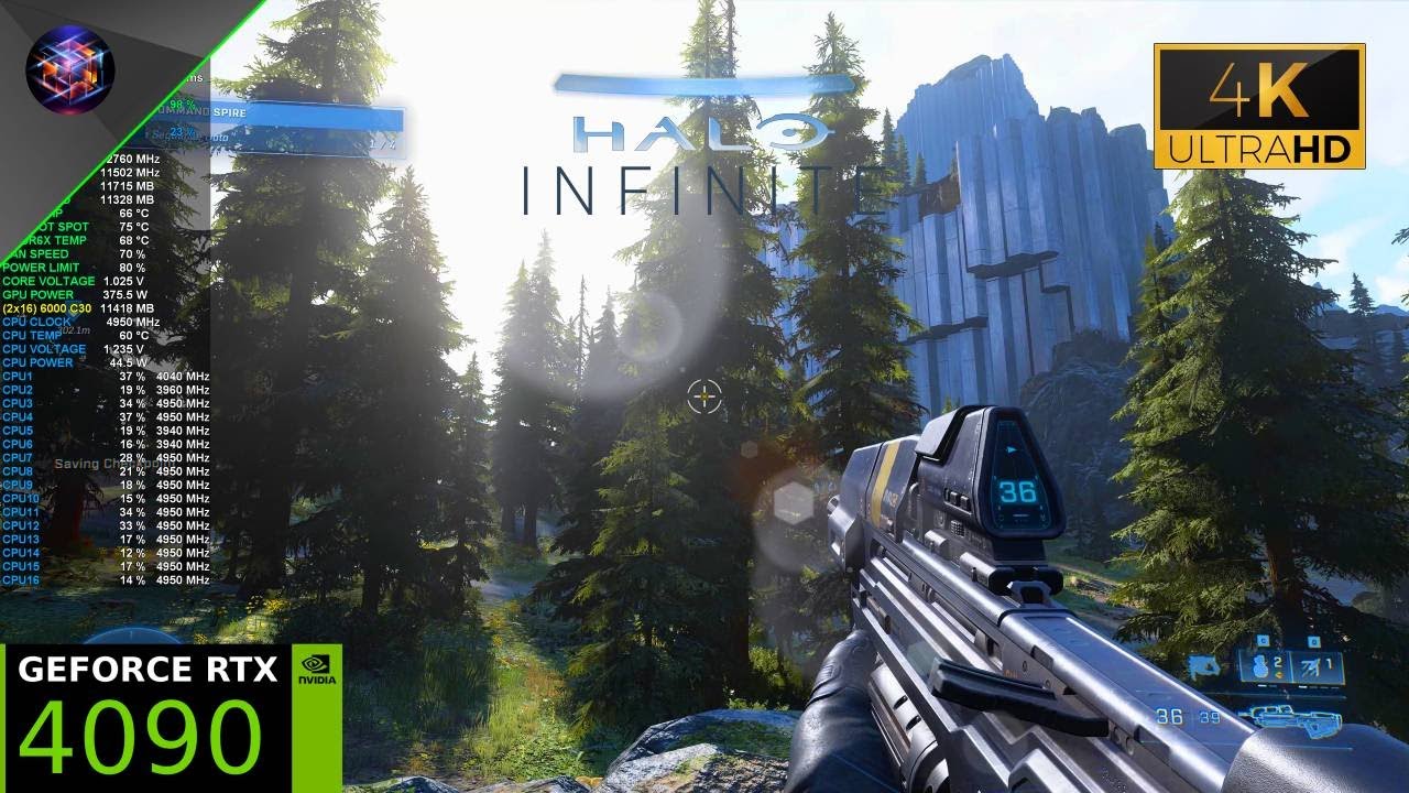 Halo Infinite Campaign PC Gameplay [4K] Native | RTX 4090 | Ryzen 7 ...