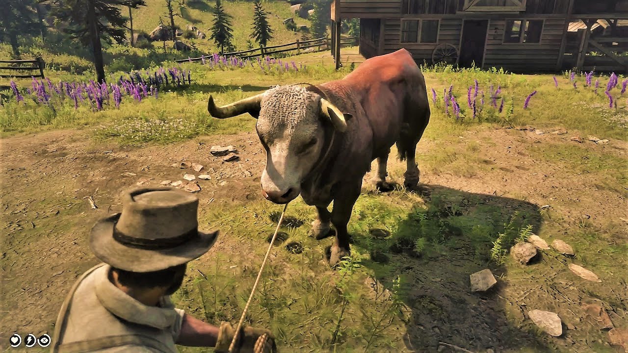Red Dead Redemption 2: Farming, for Beginners (Fence Fixing n Bull ...