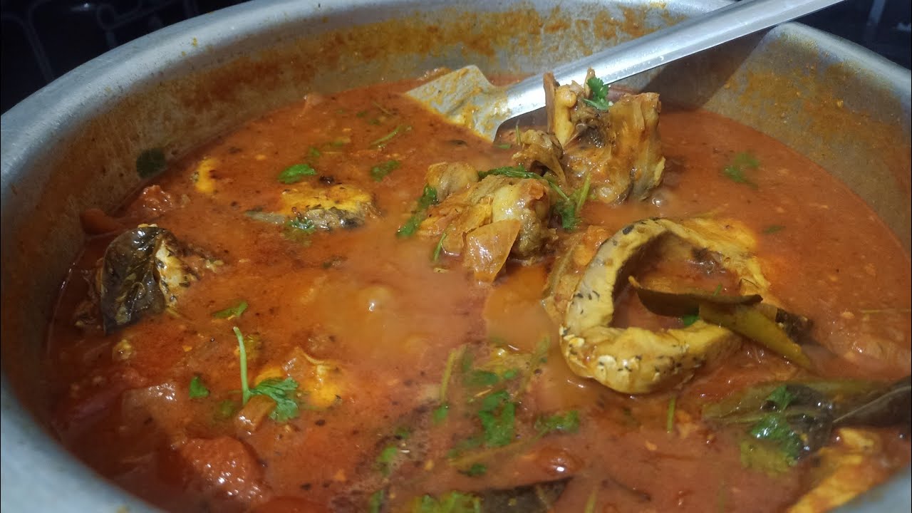 Fish curry. Swarupa receipes. Telugu cooking. banjara - YouTube
