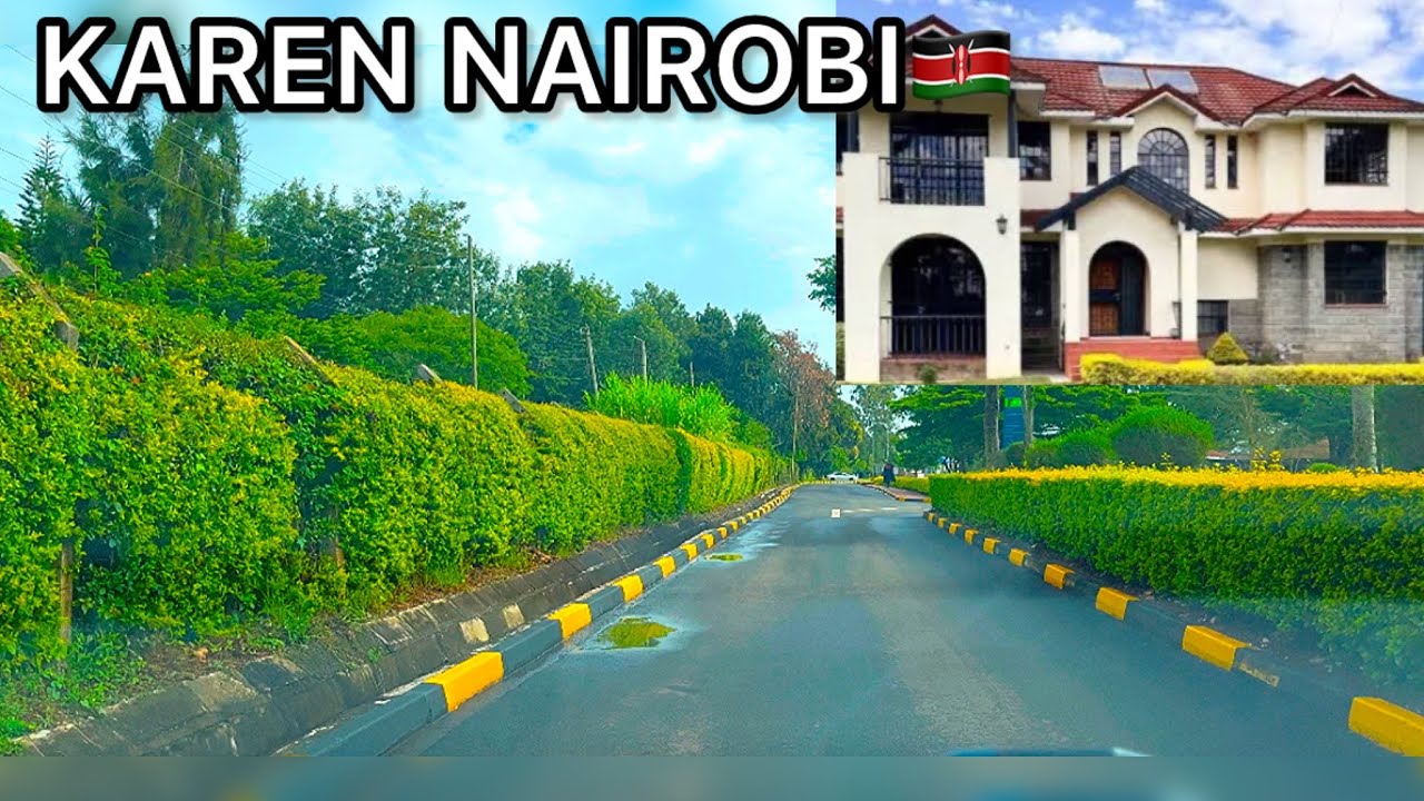 Exploring Karen Nairobi + Plant Shopping|Rich Beautiful Suburb in Kenya ...