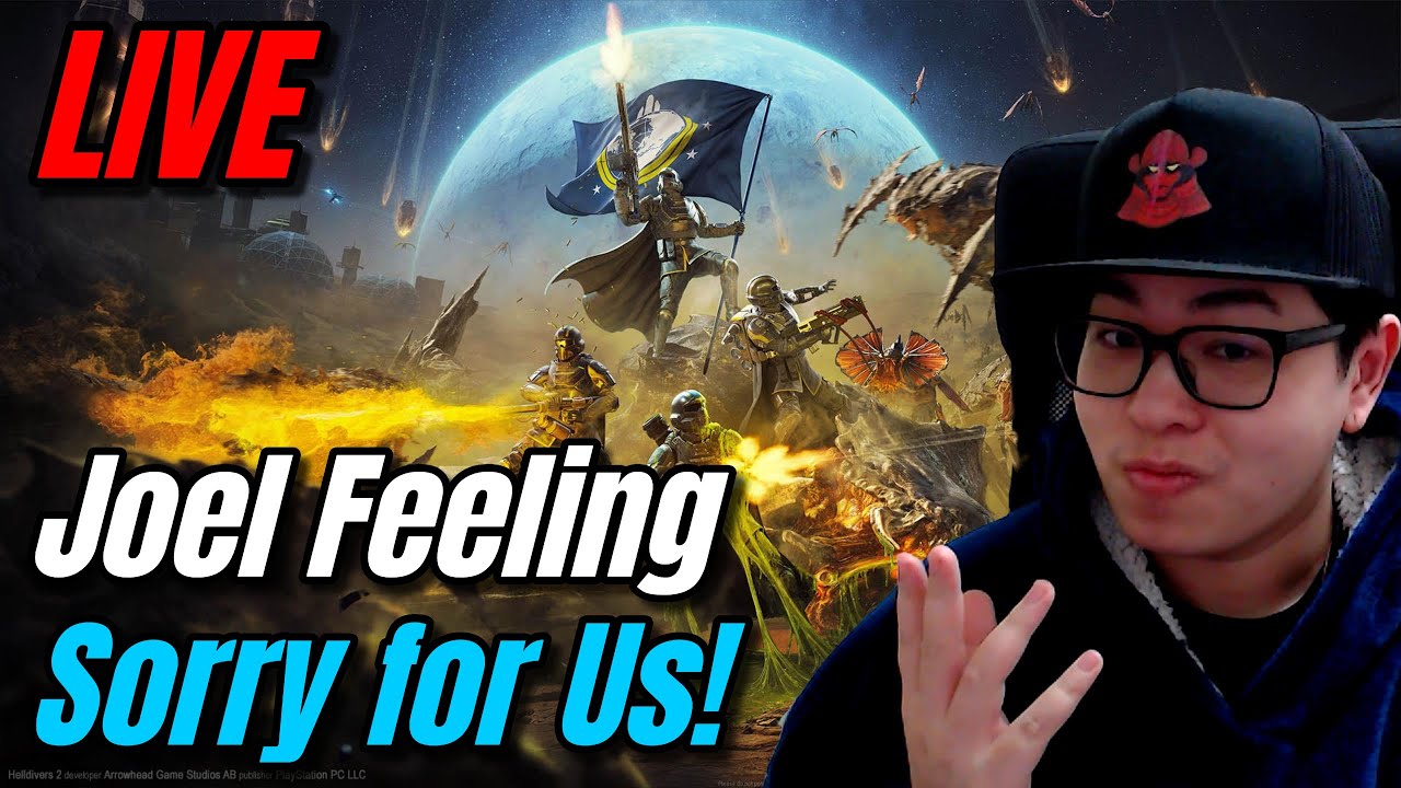 🔴 LIVE NOW: Helldivers 2 | Joel Feels Sorry for Us! | Easy Defense with the Best Loadouts! - YouTube