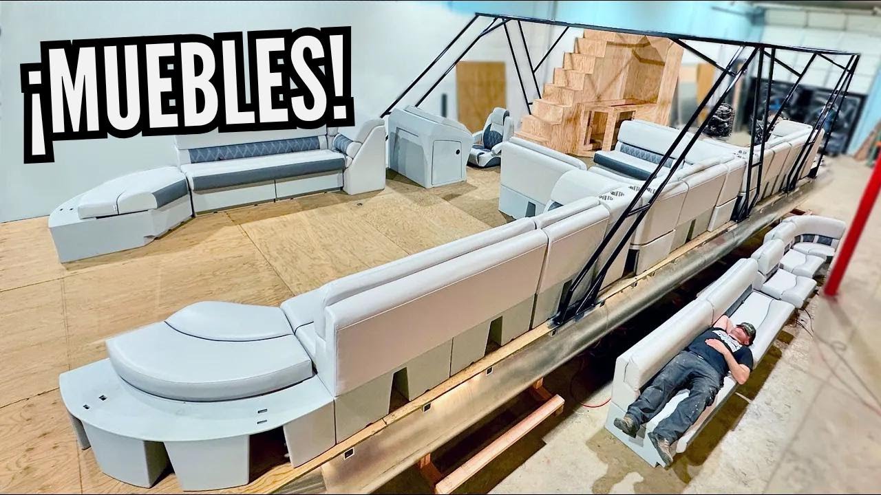 Construyendo mi yate soñado desde cero - Instalando muebles! - YouTube