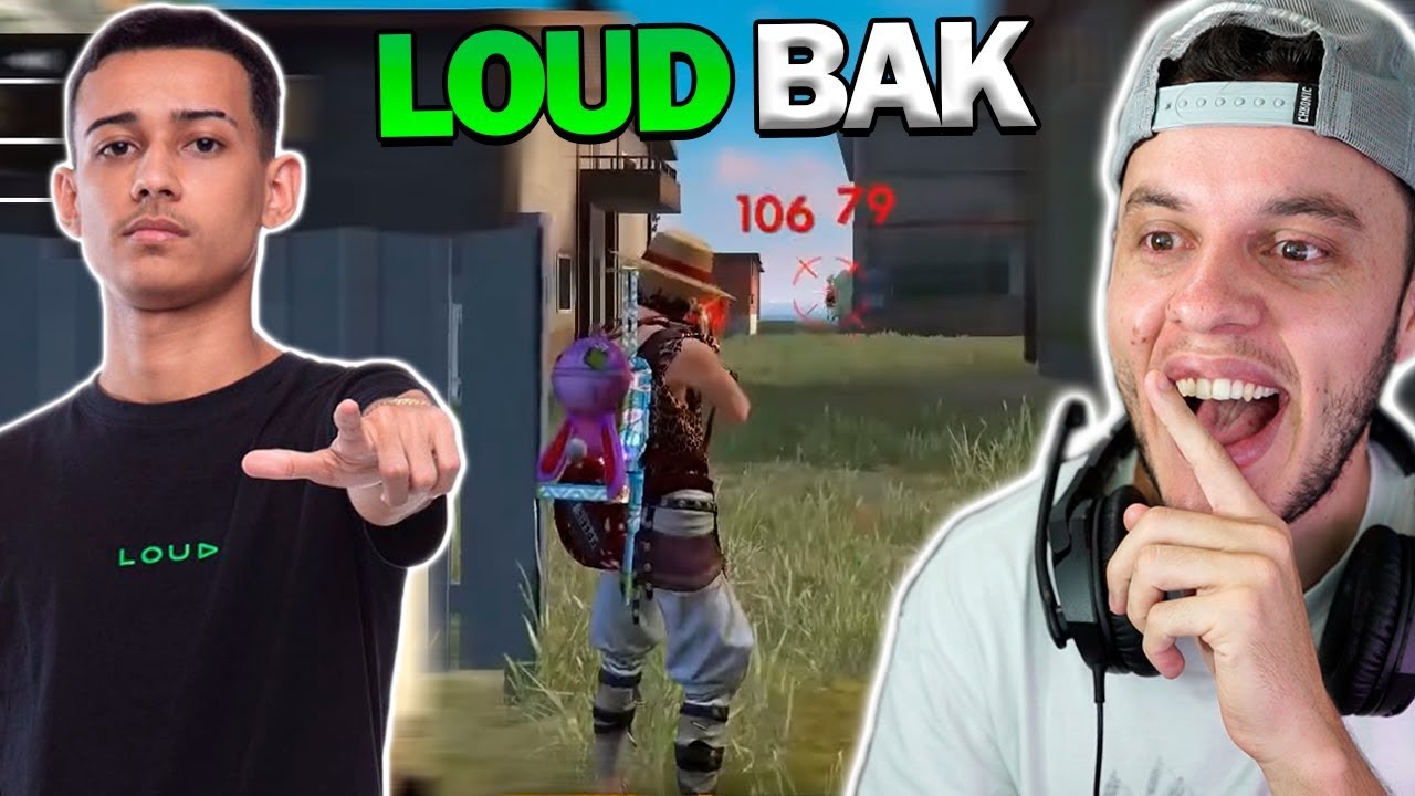 LOUD BAK É O NOVO PRO PLAYER DA MANSÃO! O TIME DA LOUD VAI AMASSAR 🔥 ...