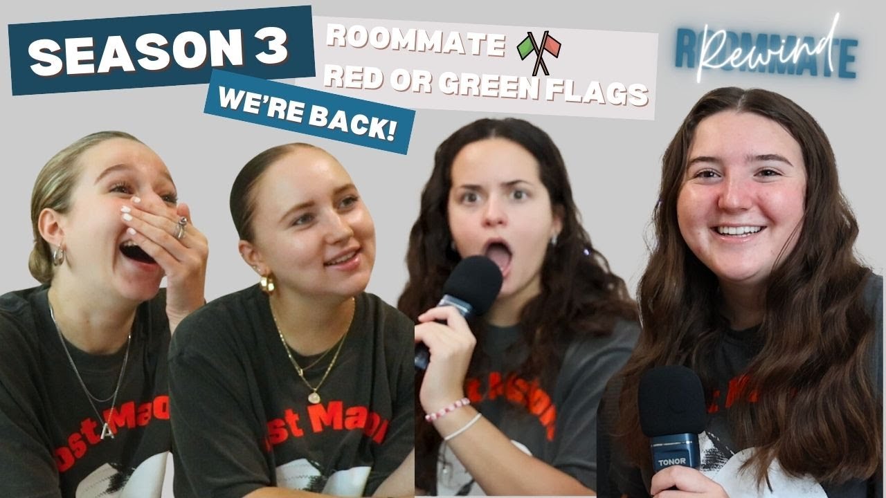 SEASON 3! WE'RE BACK! ROOMMATE RED & GREEN FLAGS!!!! S3 E1 - YouTube