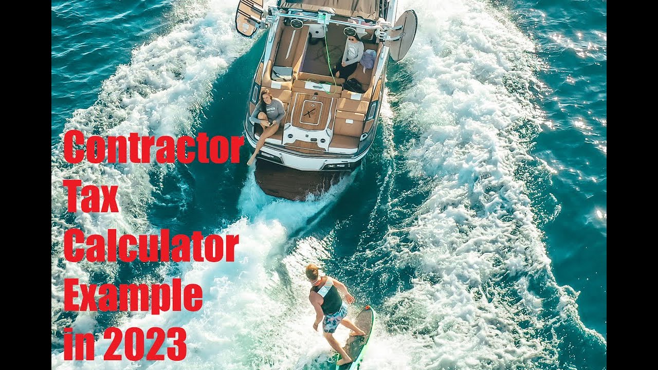 Contractor Tax Calculator Example in 2023 - YouTube