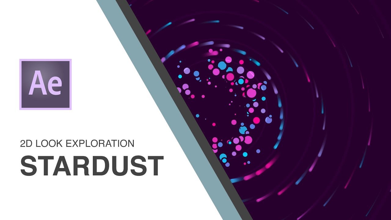 Exploring a 2D Look - Stardust + AE Tutorial - YouTube