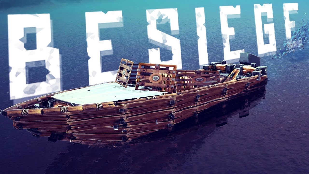 Water Physics In Besiege! - The Best Vehicle Sandbox & Thomasaurus Rex ...