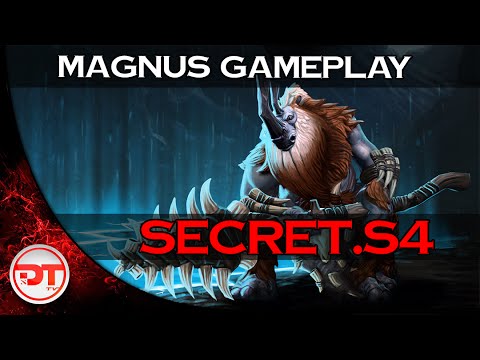 Secret.S4 Magnus Gameplay Dota 2 - YouTube