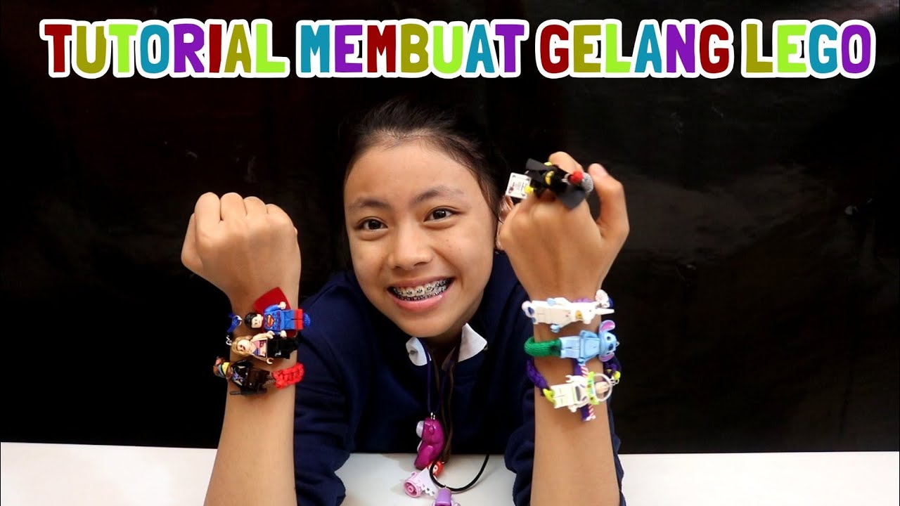Cara Membuat Gelang LEGO | Mudah,Keren,Simple - YouTube