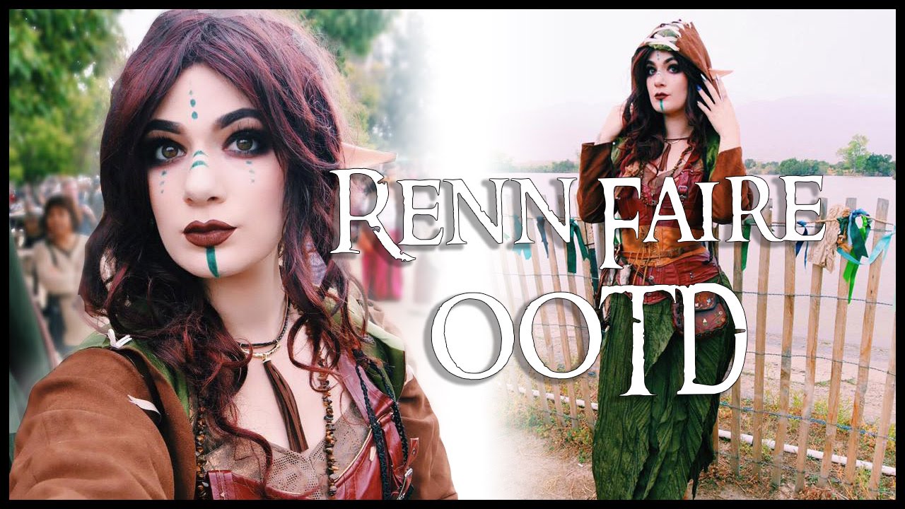 OOTD - RENN FAIRE WOOD ELF! - YouTube