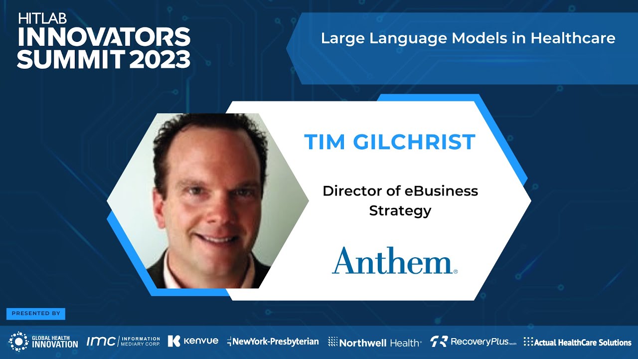 History of Large Language Models in Healthcare -Tim Gilchrist - YouTube
