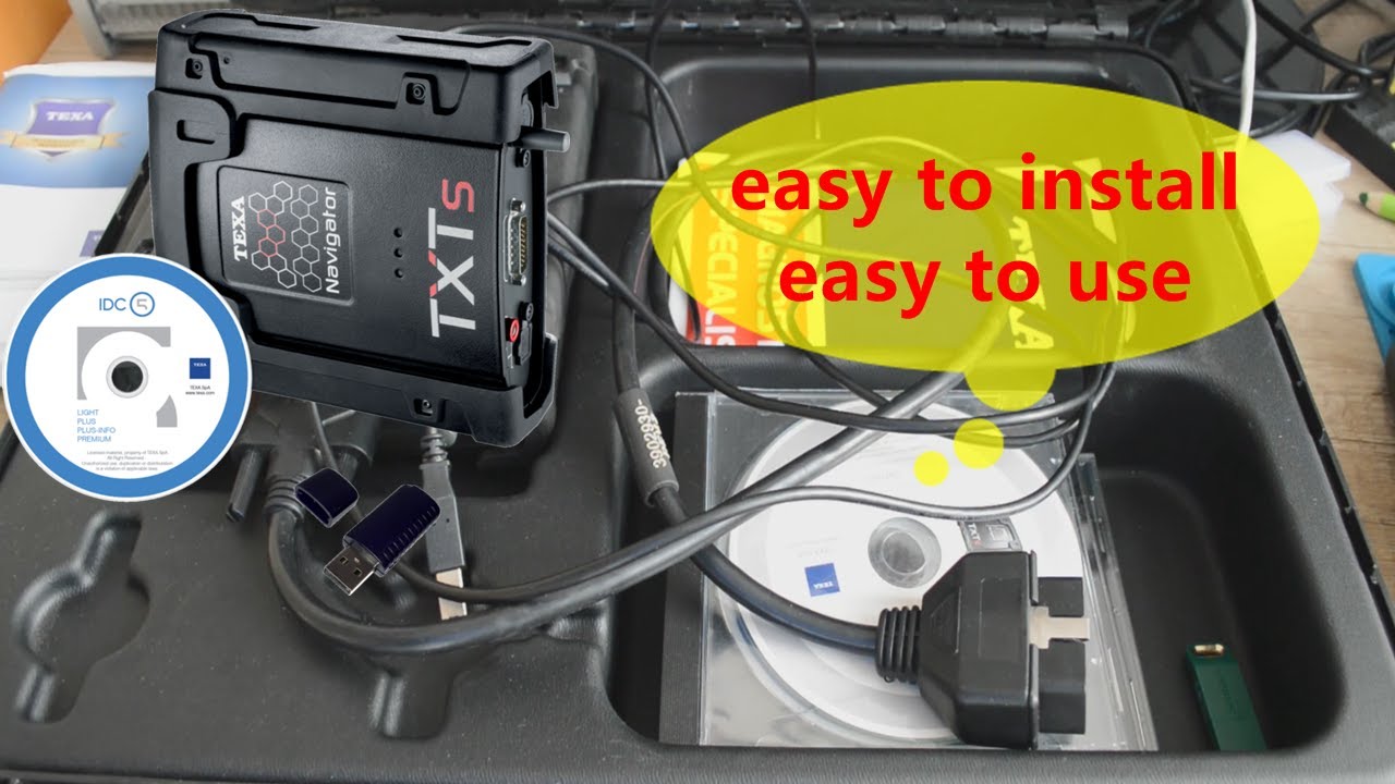 Texa Navigator TXTs. Car and Truck Diagnostics. Software Instal. - YouTube