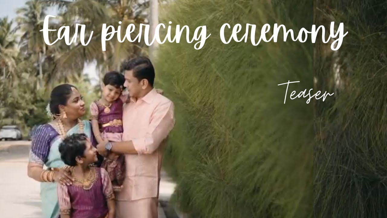 Grand Ear Piercing Ceremony of our two little princess 👸 - YouTube