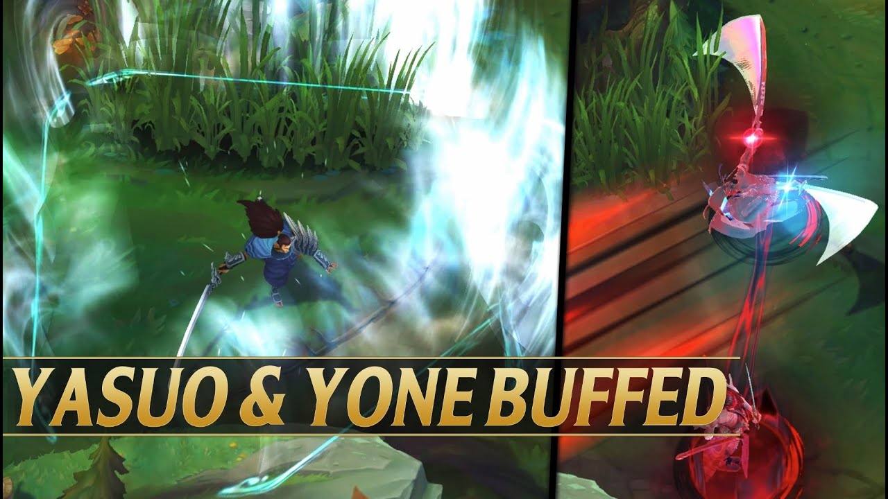 RIOT JUST BUFFED YASUO & YONE - League of Legends - YouTube