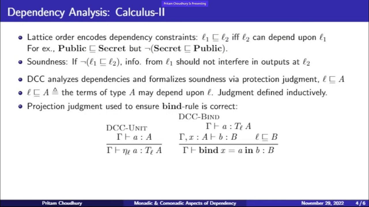 [OOPSLA] Monadic and Comonadic Aspects of Dependency Analysis - YouTube