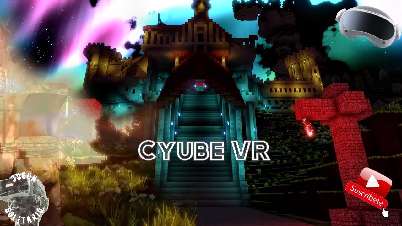 Cyube Mis primeros pasos PC VR pico4 - YouTube
