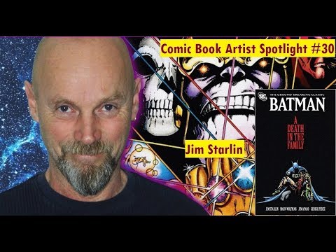 Comic Book Artist Spotlight #30 Jim Starlin - YouTube