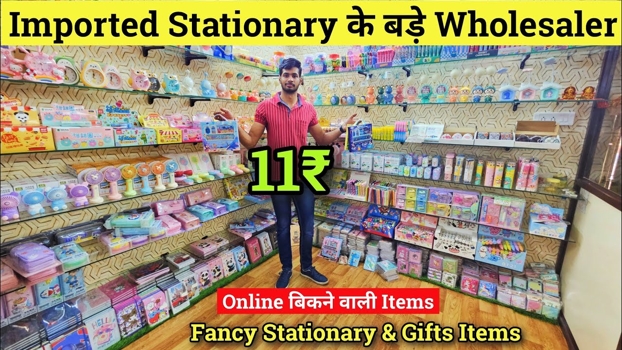 Wholesale pen pencil, rubber shopner , All fancy stationary items ...