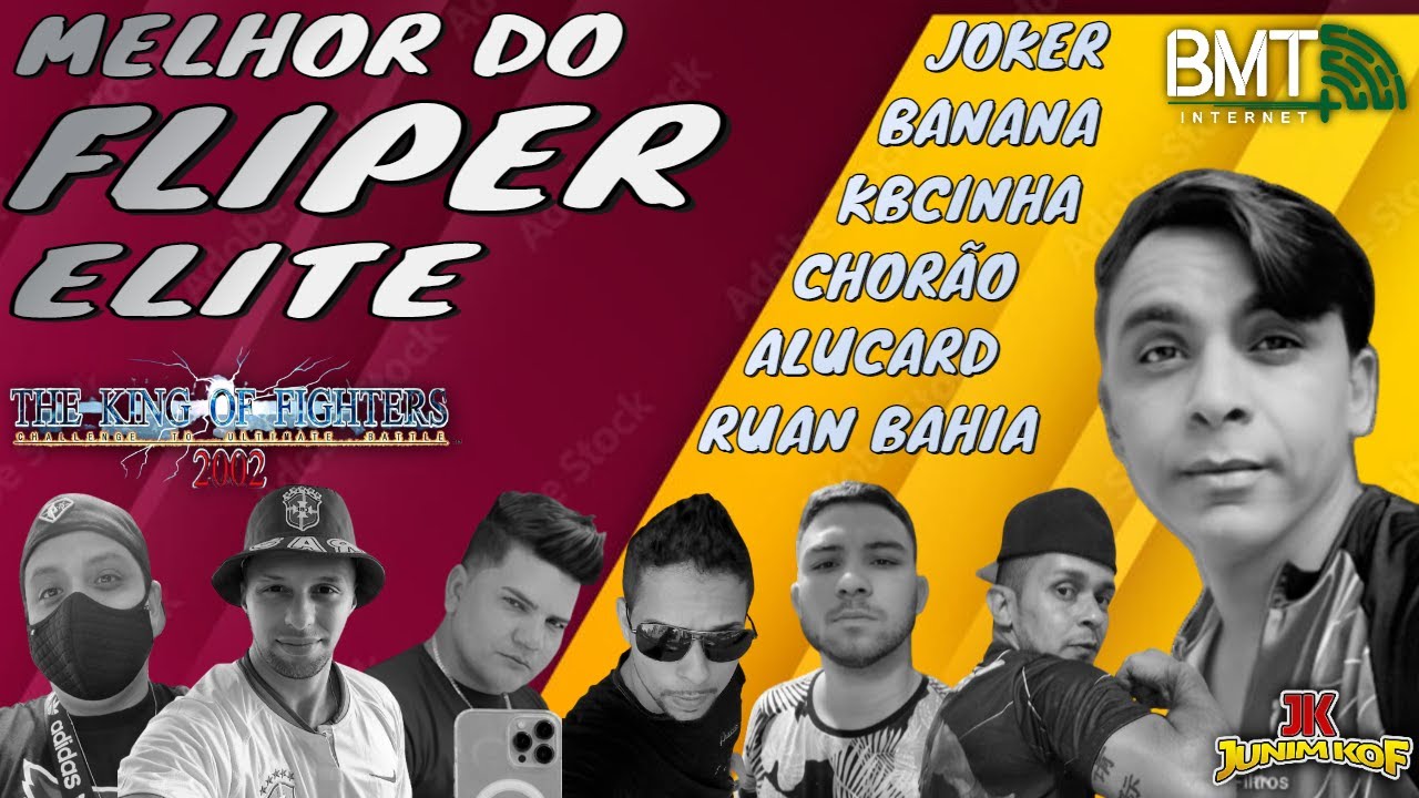 O MELHOR DO FLIPE || ELITE PLAYERS BRAZIL EM CONFRONTO || JUNIM KOF ...