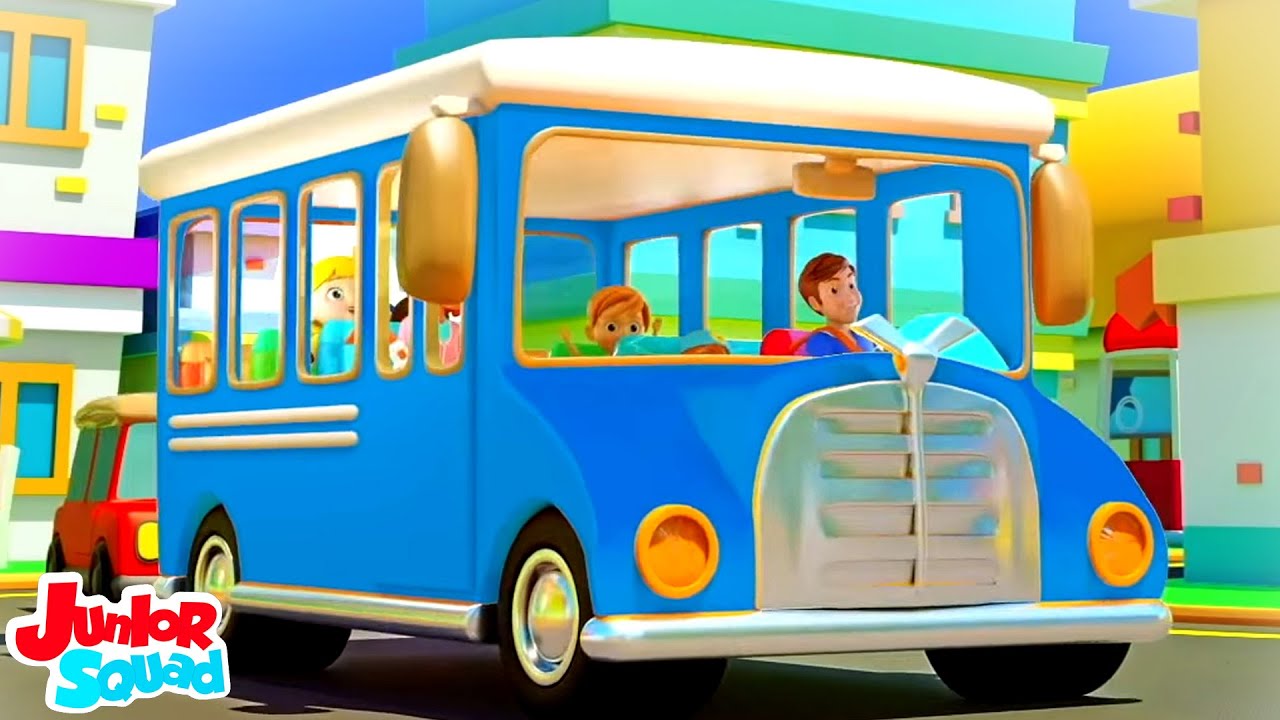 Rodas do ônibus | Musica para bebes | Junior Squad Português | Desenhos ...