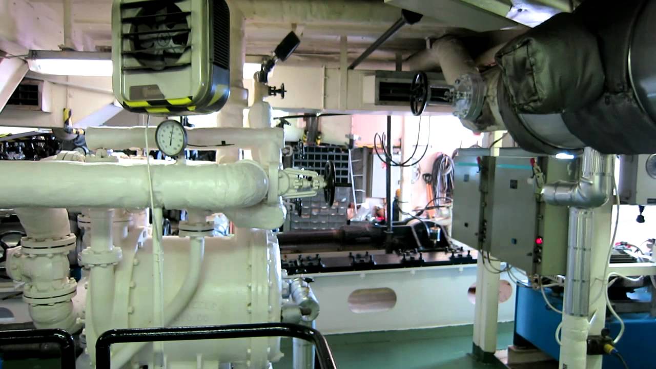 Engine Room - American Queen July 2012 - YouTube