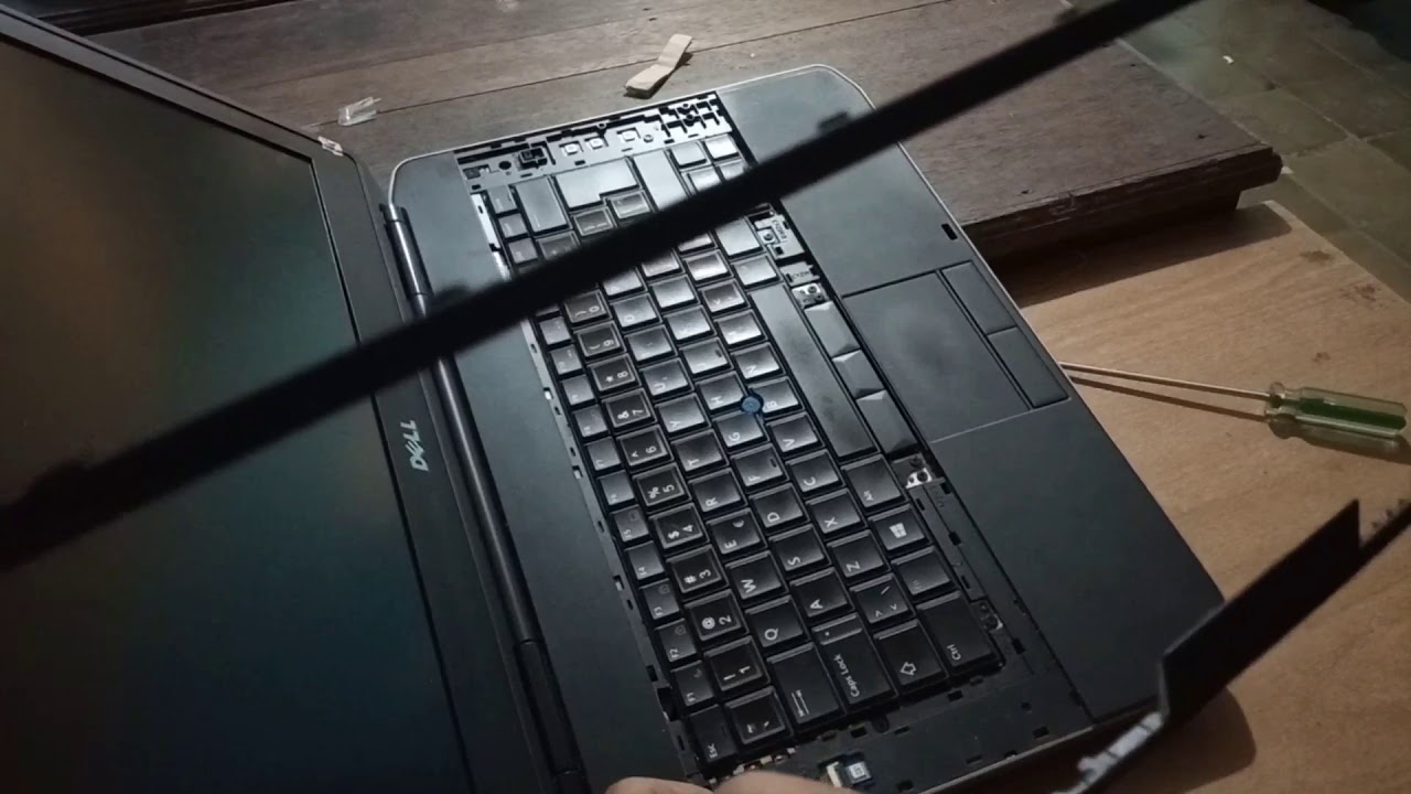 Cara Membongkar Keyboard Dell E5430 - YouTube