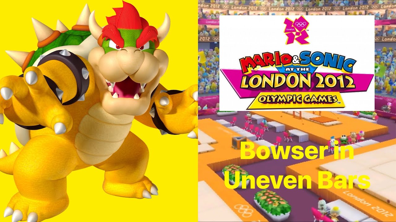 Mario & Sonic at the London 2012 Olympic Games Bowser in Uneven Bars ...