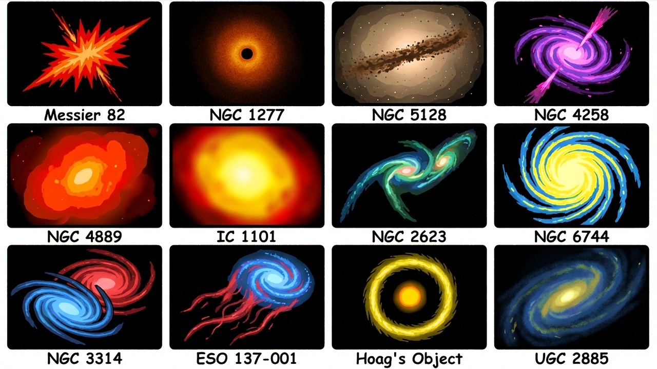 The Most Disturbing Galaxies Ever Observed - YouTube