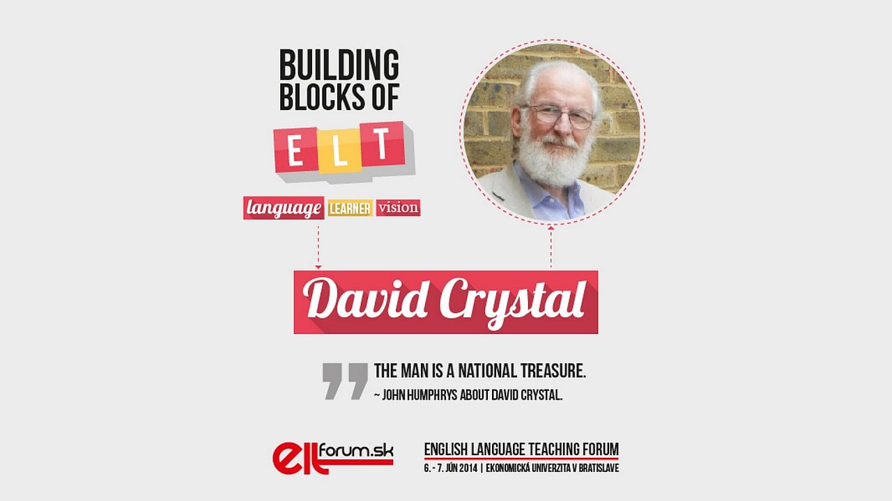 2014 ELTForum sk David Crystal The Future of Englishes plenary Q+A ...